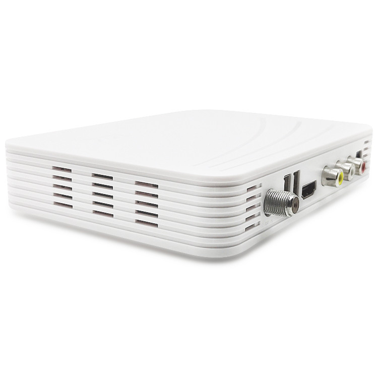 Dvbc HD HEVC Set Top Box USB PVR Fiber Optic Cable Tv