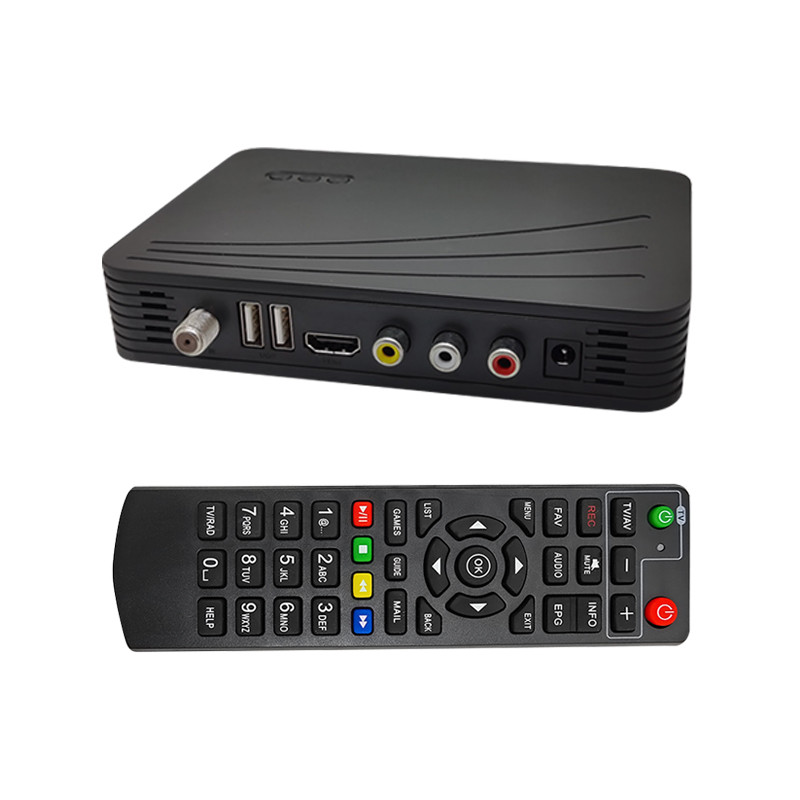 Manual Decoder DVB C Digital Box Audio Setting Auto Network Lock
