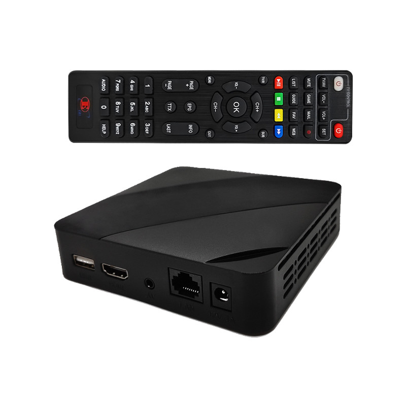 Customize Linux IPTV Box HEVC Decoder Lan Port Wifi Iptv Player