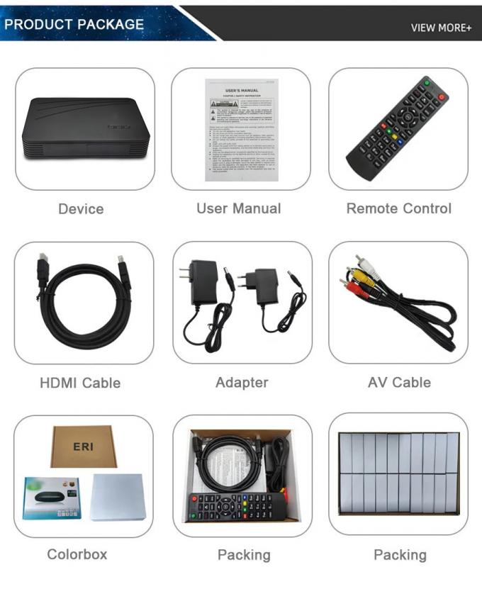 HIGH QUALITY VIDEO AND AUDIO OUTPUT USB PVR STB UPGRADE OTA SET TOP BOX ...